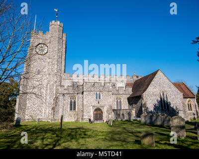 Chilham, Church of St Mary, Kent. Wildman monument Stock Photo - Alamy