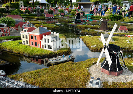 Lego bricks Netherlands in Mini Land area in Legoland Billund Resort ...
