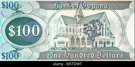 Money of Guyana. Guyanese dollar bills. GYD banknotes. 20 dollars ...