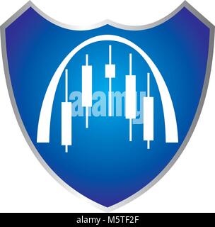 Rate Shield Secure Logo Template Design Vector Stock Vector Image & Art ...