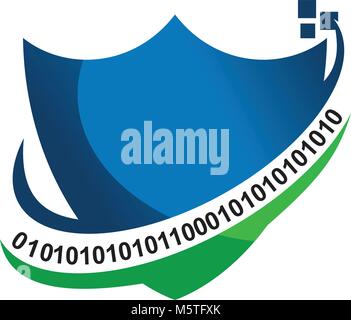 web development shield sign isolated ampersand icon on grey badge with ...