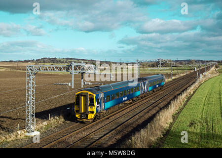 Class 158 DMU diesel multiple unit. British Rail Class 158 Express ...