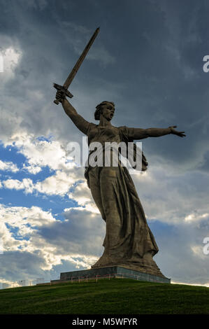 Legendary Statue of Mother Russia, monument commemorating the Battle of ...
