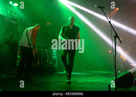 BARCELONA - FEB 15: Dwarves (band) perform in concert at Apolo venue on ...