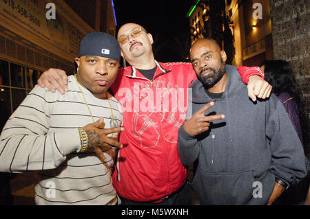 G-Unit rapper 40 Glocc and Freeway Rick Ross portrait on November 11 ...