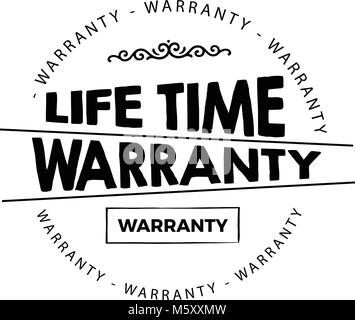 Lifetime Guarantee Rubber Stamp Vector Stock Vector Image & Art - Alamy