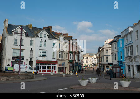 The Terrace arts café, Seaton, Devon Stock Photo - Alamy