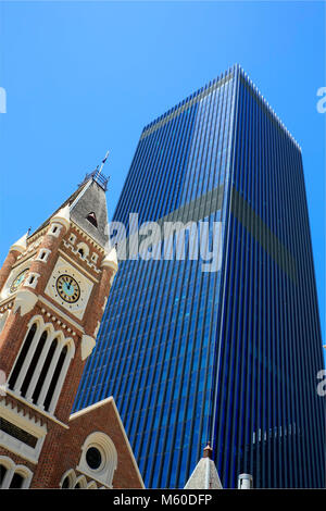 Architecture of the restored Perth Town Hall. Perth, Western Australia ...