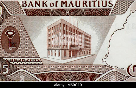 Mauritius Rupee money currency bank note face Stock Photo - Alamy