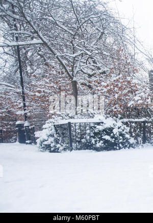 Maidstone, Kent, 27th Feb 2018. The 'Beast from the East' arrives in ...