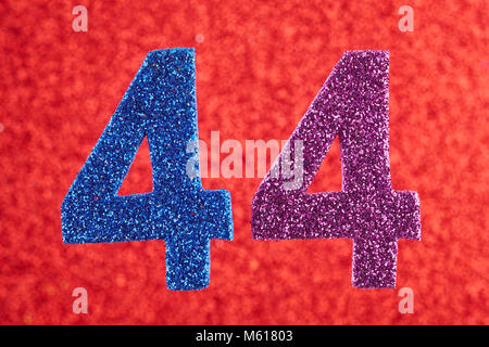 Happy Birthday forty four 44 year, fun celebration anniversary Stock ...