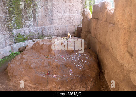 Altar in Temple of Julius Caesar, Roman Forum Stock Photo - Alamy