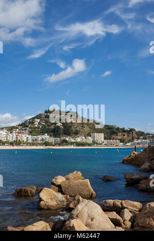 Rocks in the sea, Catalan Costa Brava, Mediterranean Sea Stock Photo ...