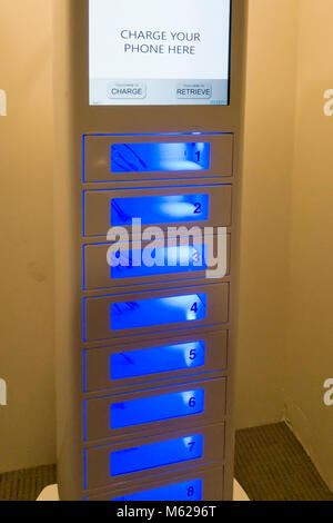 Mobile phone charging station - USA Stock Photo - Alamy