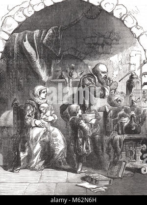 Sir Walter Raleigh, imprisoned in the Tower, 1604-16 Stock Photo - Alamy