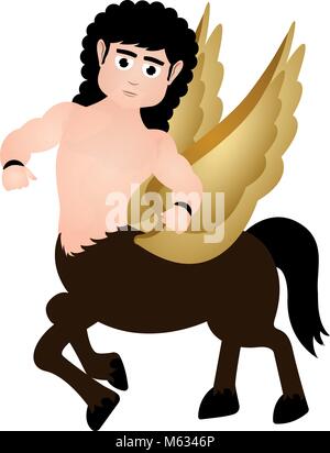 Majestic winged centaur. Fantasy creature Stock Vector Image & Art - Alamy