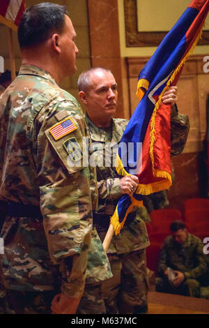 Maj. Gen. Gordon Ellis, 38th Infantry Division commanding general ...