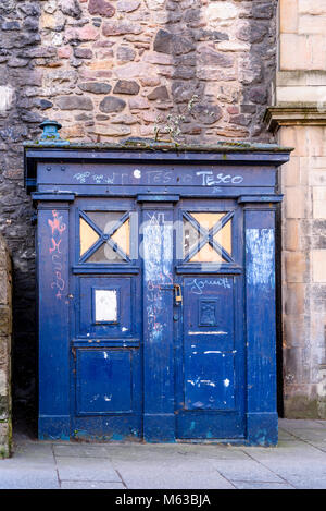 Edinburgh Police box Stock Photo - Alamy