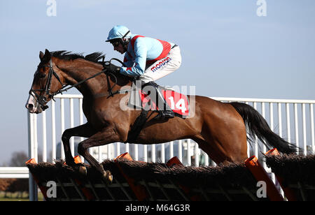 Earlshill ridden by jockey Harry Skelton in action during the Back Or ...