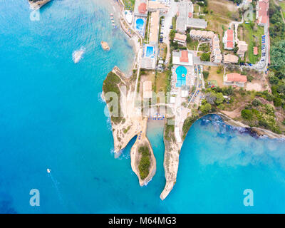 Famous Canal d'Amour beach with beautiful rocky coastline in amazing ...