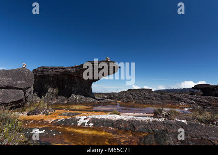 Rock Pools Roraima Venezuela Stock Photo - Alamy