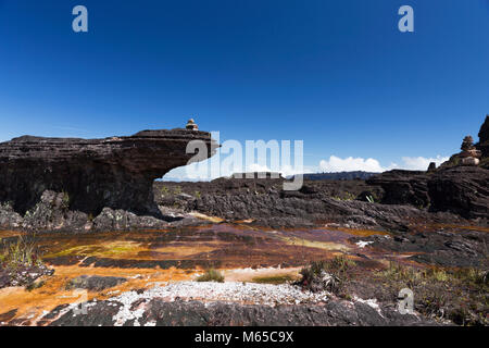 Rock Pools Roraima Venezuela Stock Photo - Alamy