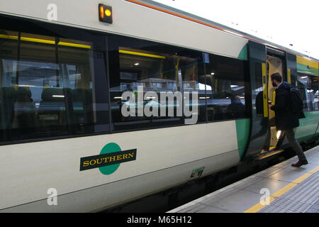 Southern Rail Trains Featuring: View Where: London, United Kingdom When ...