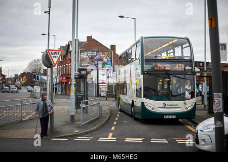 bus stop stagecoach timetable sign Stock Photo - Alamy
