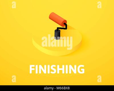 House construction infographic set with finishing work symbols ...