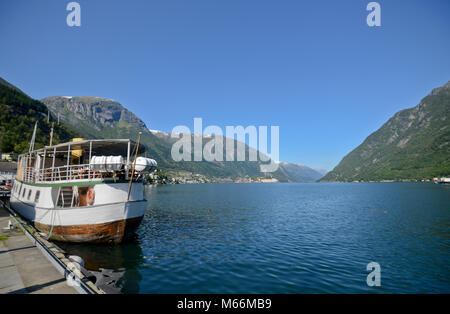Odda City Center, Norway Stock Photo - Alamy
