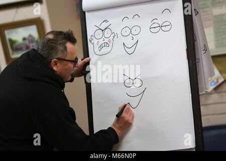 Guardian cartoonist Harry Venning, who draws Clare in the Community, is ...