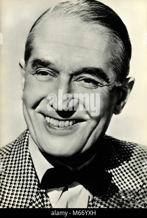 MAURICE CHEVALIER French singer and actor Stock Photo - Alamy