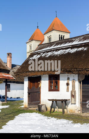 Traditional village houses in Ocsa, Hungary Stock Photo - Alamy