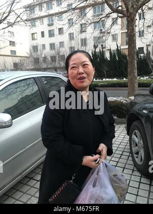 HANDOUT - 17 January 2018, China, Rongcheng: Posters of 'model citizens ...