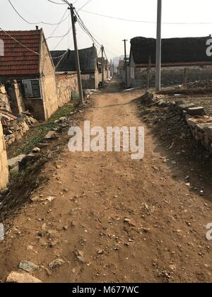 HANDOUT - 17 January 2018, China, Rongcheng: Posters of 'model citizens ...