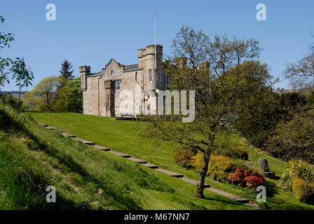 Castle House Museum, Dunoon, Argyll, Scotland. Built 1822, now a museum ...