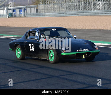 Adam Painter, Lotus Elan +2S, VSCC, Pomeroy Trophy, Silverstone, 18th ...