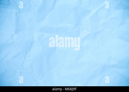 Blank Blue Crushed Paper Background Stock Photo - Alamy