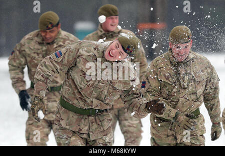The 1st Battalion Welsh Guards Take Part In The Changing of The Guard Ceremony, Buckingham ...