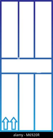 degraded line delivery close package service design Stock Vector Image ...