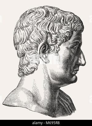 Claudius or Tiberius Claudius Caesar Augustus Germanicus, 10 BC - 54 ...