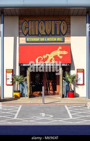 Chiquito, a restaurant specialising in Mexican food Stock Photo - Alamy