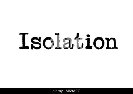 Depression, social isolation, loneliness, mental health and Stock Photo ...