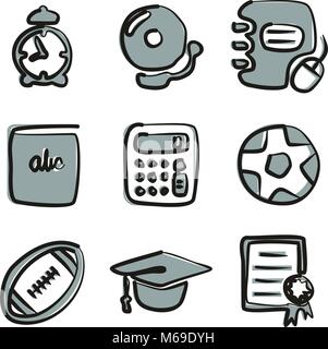 computer with hat and diploma graduation Stock Vector Image & Art - Alamy