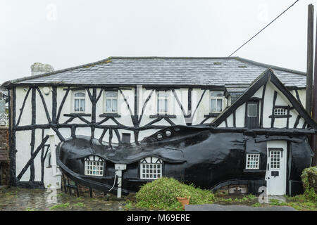 The Highwayman Inn in Sourton, Devon, England, UK Stock Photo - Alamy