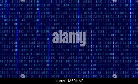 Binary computer code repeating vector background illustration Stock Vector Image & Art - Alamy
