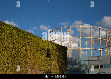 Gasometers, Hornsey Gas Holders, Wood Green London, Decomissioned Stock ...