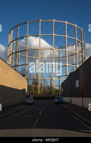 Gasometers, Hornsey Gas Holders, Wood Green London, Decomissioned Stock ...