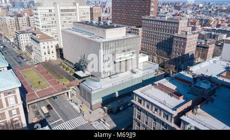 New York, USA. The Columbia University Percy Uris Natatorium. Indoor ...