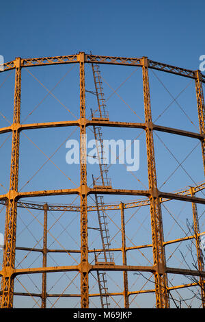 Gasometers, Hornsey Gas Holders, Wood Green London, Decomissioned Stock ...